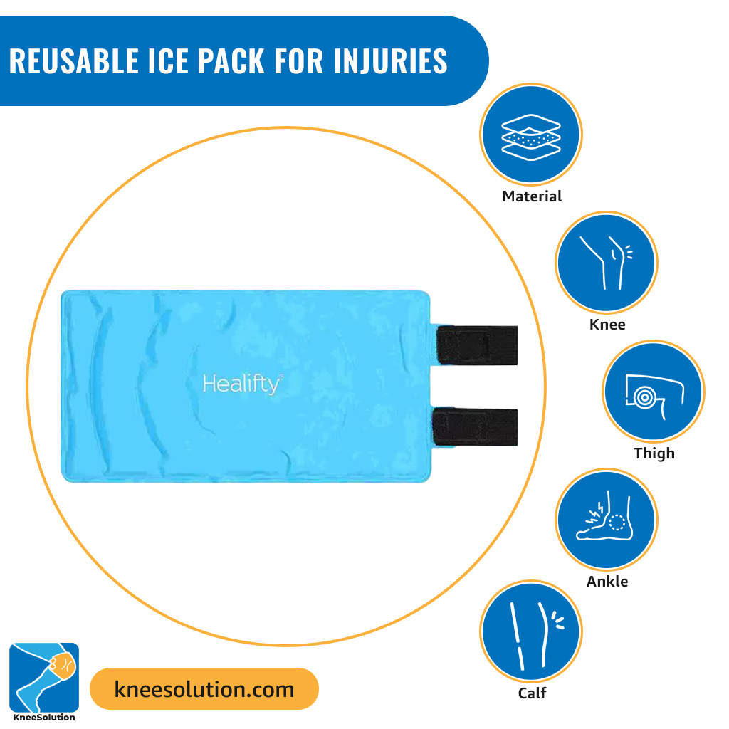 Reusable Ice Pack for Injuries - KneeSolution